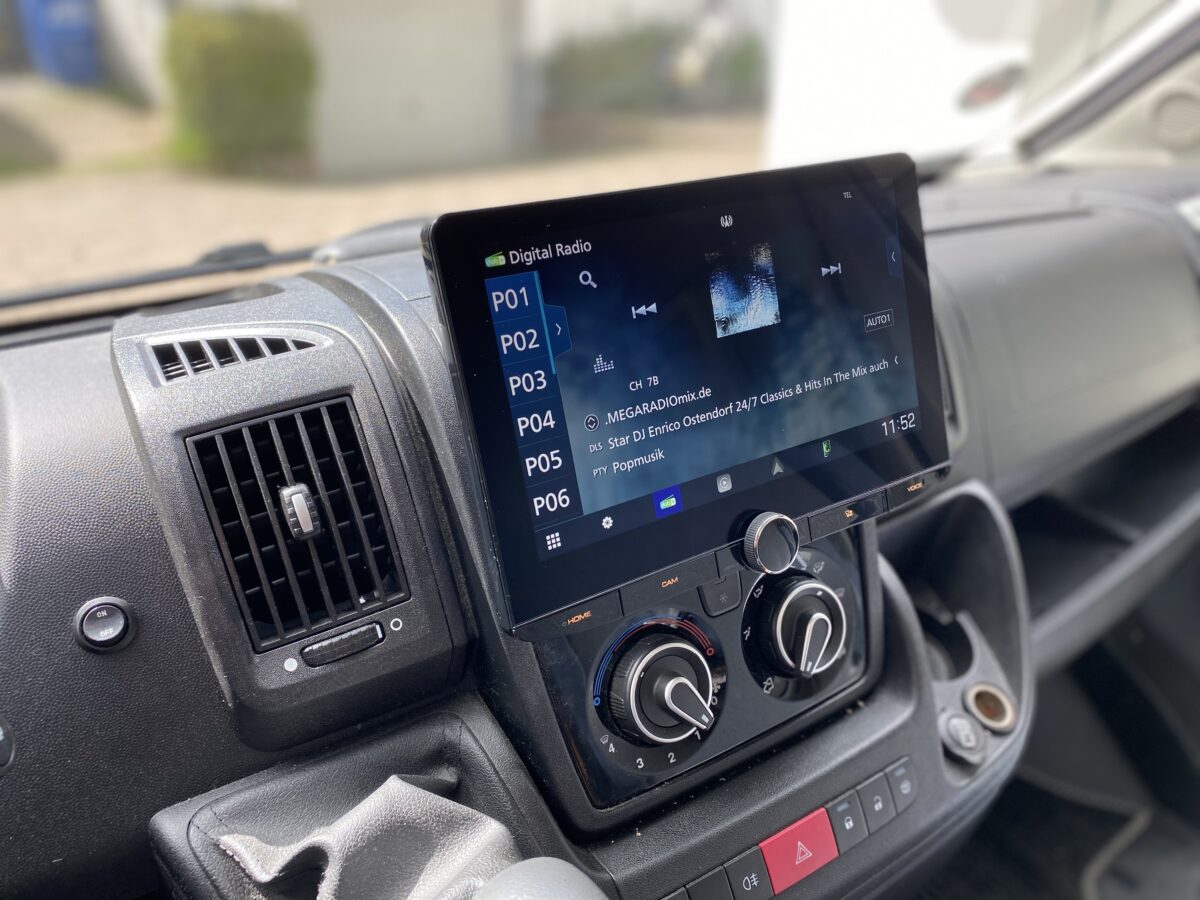 Fiat Ducato Radio Mit Rckfahrkamera